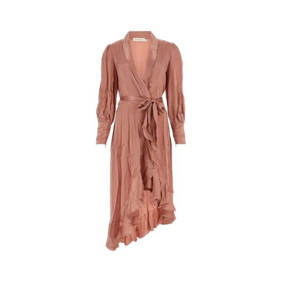Zimmermann | Dresses | Zimmermann Pink Silk Dress | Poshmark
